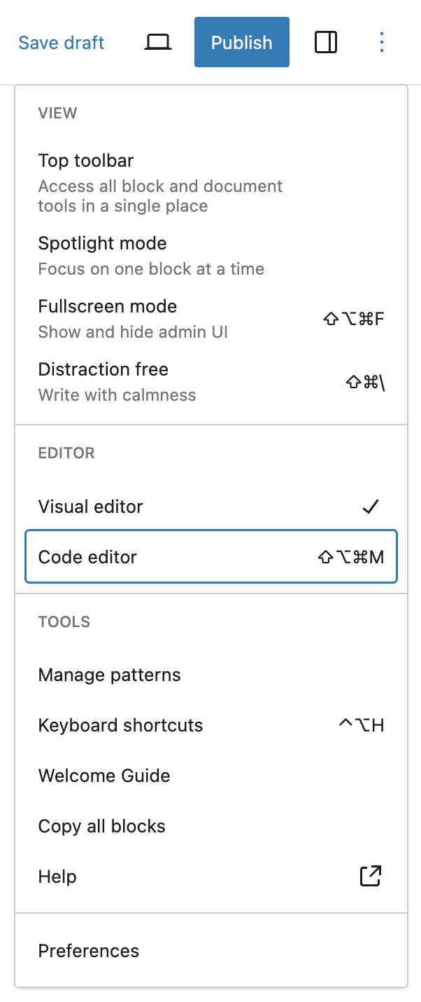 How to force users to use only the Visual editor in Gutenberg? – The ...